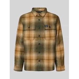 Superdry Hemdjacke mit Kentkragen