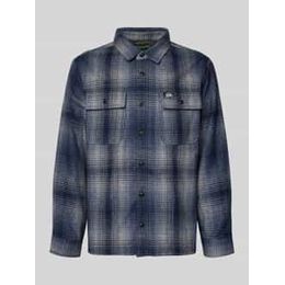 Superdry Hemdjacke mit Kentkragen