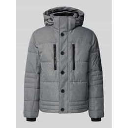 Tom Tailor Regular Fit Steppjacke mit abnehmbarer Kapuze