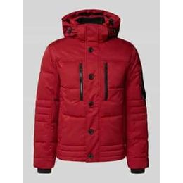 Tom Tailor Regular Fit Steppjacke mit abnehmbarer Kapuze