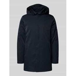 Profuomo Regenjacke mit verdecktem Reißverschluss