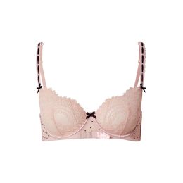 Hunkem&ouml;ller Hunkem&ouml;ller BH 'Dorothy' Damen Gr&ouml;&szlig;e 85 pastellpink / schwarz