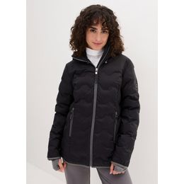 bonprix wasserabweisende ultraleichte Funktions-Jacke, schwarz, Gr.46, &Uuml;bergangsjacke aus wasserdichtem Material