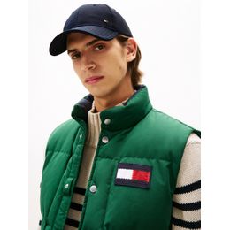 Baseball Cap Tommy Hilfiger "COTTON PANEL CAP", Damen, blau (space blau), Web, Baumwolle, unifarben, Caps, Größenverstellbar Harringbone Premium Quality 100% Baumwolle