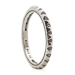 Pandora Silber-Ring mit Edelsteinen - 17% | Größe 54 | Schmuck