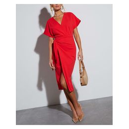 Milan Kiss Kleid in Rot - 69% | Größe XL | Damen-kleider