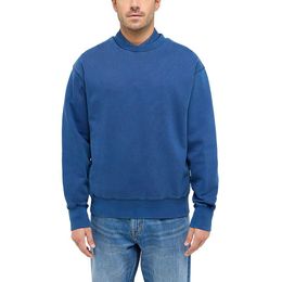 Mustang Sweatshirt in Blau - 62% | Gr&ouml;&szlig;e L | Herren-plussize
