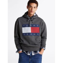 Tommy Jeans Hoodie in Anthrazit - 58% | Gr&ouml;&szlig;e M | Herren-sweatshirts-jacken
