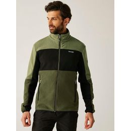 Regatta Fleecejacke "Ormont" in Khaki - 70% | Größe M | Herren-pullover-sport