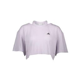 Adidas Laufshirt "Run Icons" in Lila - 75% | Gr&ouml;&szlig;e M | Damen-outdoor-tops-shirts