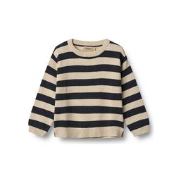Wheat Pullover "Morgan" in Beige/ Schwarz - 42% | Größe 128 | Kinder-pullover