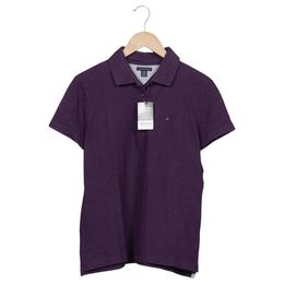 Tommy Hilfiger Poloshirt Damen Größe XL Second Hand lila