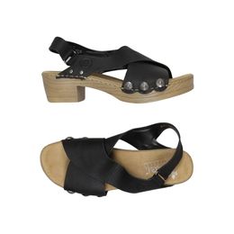 Rieker Sandalen Damen Gr&ouml;&szlig;e 39 Second Hand schwarz