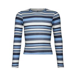 Blue Effect Longsleeve in Blau/ Weiß - 38% | Größe 128 | Kinder-longsleeves