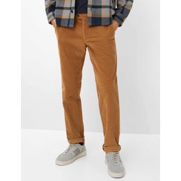 Chinohose Eurex By Brax "Style JIM", Herren, Gr. 275U, Unterbauchgr&ouml;&szlig;en, curry, Web, 98% Baumwolle, 2% Elasthan, Hosen Chinohose