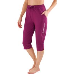 feel good Damen Capri-Hose malve Gr&ouml;&szlig;e 44/46