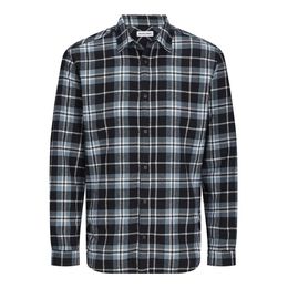 Jack & Jones JACK & JONES Hemd 'JJJoshua' Herren Gr&ouml;&szlig;e XS hellblau / schwarz / wei&szlig;