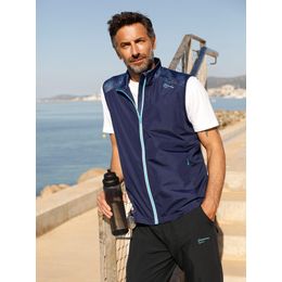 Funktionsjacke Catamaran, Herren, Gr. 48, bunt (marine, türkis), 100% Polyester, Einsatz:90% Polyester, 10% Elasthan, unifarben, Jacken