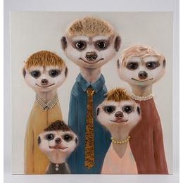 SONSTIGE Canvasbild Erdmännchen-Gruppe