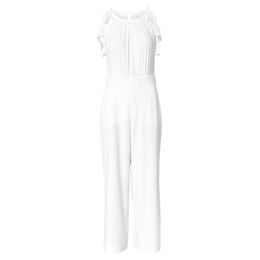 Vera Mont Jumpsuit Damen Gr&ouml;&szlig;e L wei&szlig;