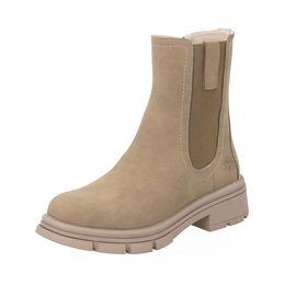 Palado Chelsea Boots Damen Größe 39 beige Winterschuhe