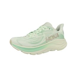 Hoka One One Hoka Running Shoes 'Clifton 10' female Green size 40 1/3