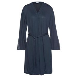 Lascana Dressing Gown female Blue size 44/46