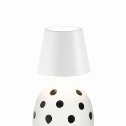 Zafferano Poldina Akku Tischleuchte, LED, LD0349B3, Poldina Stopper