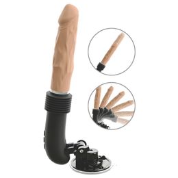 You2Toys Stoßvibrator „RC Fucking Machine Flesh“ mit abnehmbarem Saugfuß