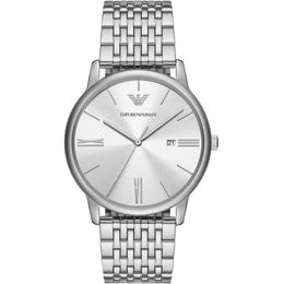 Emporio Armani Uhr Herren Größe One Size silber