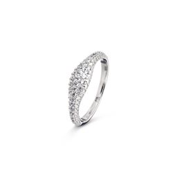 Tchibo - 925 Silber Ring Sparkling - Damen - Gr. 18 - silber