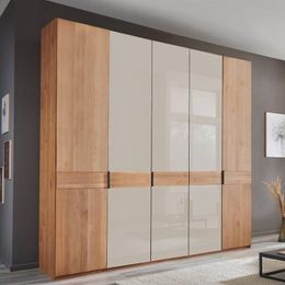 Pharao24.de Schlafzimmerschrank Drehtürenschrank in modernem Design 246 cm breit
