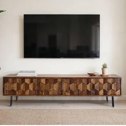 Pharao24.de Fernsehschrank TV Bank in modernem Design 160 cm breit