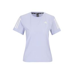 adidas Performance Funktionsshirt 'Own The Run' Damen Größe S pastelllila / weiß