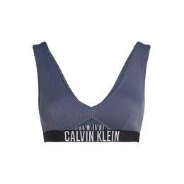 Calvin Klein Swimwear Bikini Top female Blue size S