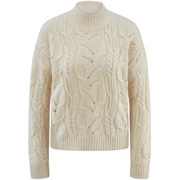 include - Pullover, weiss, Gr. 42 / M - Schurwolle