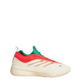 adidas Performance Sportschuh 'Dame 9' Herren Gr&ouml;&szlig;e 38 beige / gr&uuml;n / rot