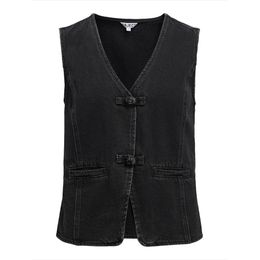 Object Weste Damen Gr&ouml;&szlig;e S black denim