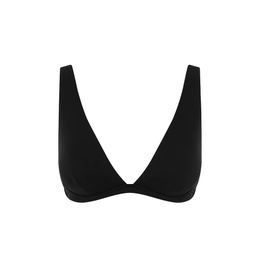 Sea Level Bikini Top 'Longline Essentials' female Black size 10