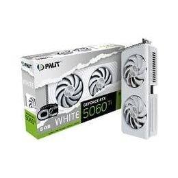 Palit GeForce RTX 5060 Ti OC WHITE 8GB, Grafikkarte wei&szlig;, DLSS 4, 3x DisplayPort, 1x HDMI 2.1