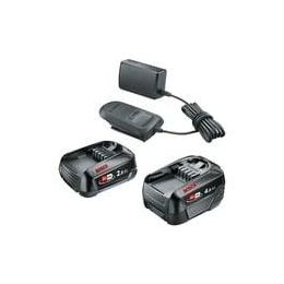 Bosch Starter-Set 18V (PBA 2.0Ah + PBA 4.0Ah + AL 18V-20) schwarz, 2x Akku + Ladeger&auml;t, POWER FOR ALL ALLIANCE