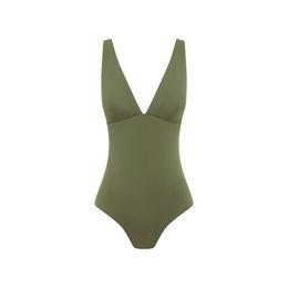 Sea Level Swimsuit 'Essentials Longline' female Green size 8
