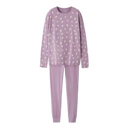 Two Soon Pajamas girl Purple size 110/116