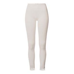 Hanro Leggings ' Woolen Lace ' Damen Größe S weiß