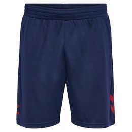 Hummel Sportshorts Herren Größe XXL navy / burgunder