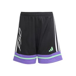 adidas Performance Sportshorts Jungen Größe 116 hellgrün / lavendel / schwarz / weiß