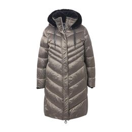 Ulla Popken Winter Coat female Grey size 46-48