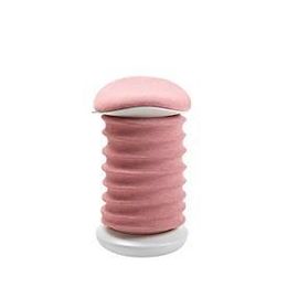 Topstar Hocker SITNESS 4D, ergonomisch, aktives Sitzen, gepolsterter Sattelsitz, höhenverstellbar, um 360° drehbar, Tragegriff, papyrusweiß/rosé