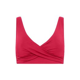 SEA LEVEL Bikinitop 'Essentials Edit' Damen Gr&ouml;&szlig;e 85 rot