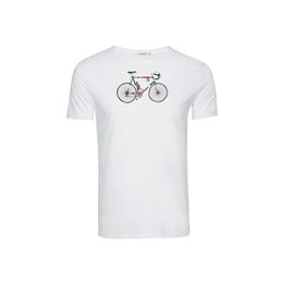 Greenbomb Shirt 'Bike Mikkel' male White size S